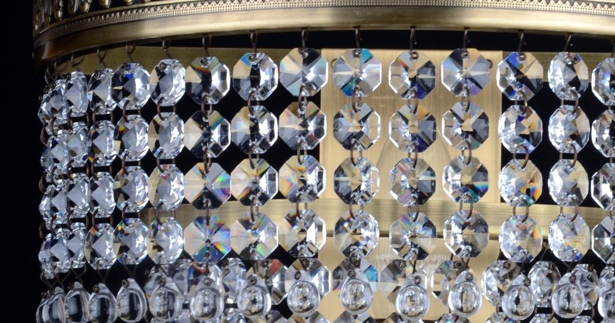 Brass strass crystal wall sconces and lights for wall mounting ...